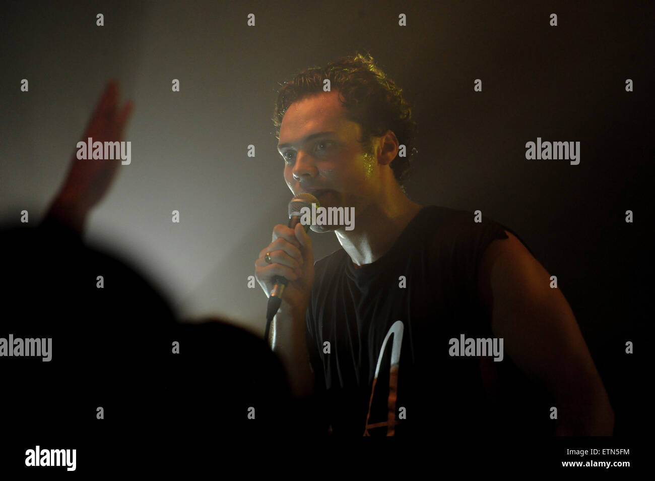 Andy Jordan performing live on stage at Library, HMV Institute ...