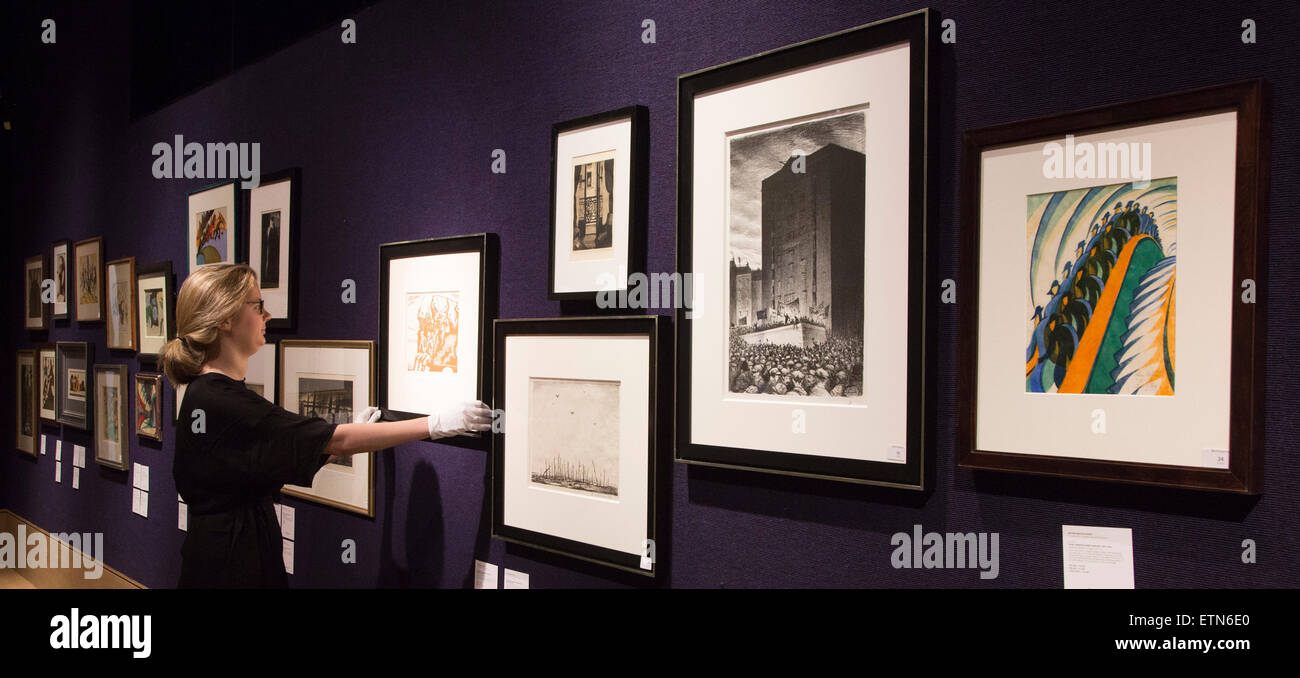 Bonhams auction of british art hi-res stock photography and images - Alamy