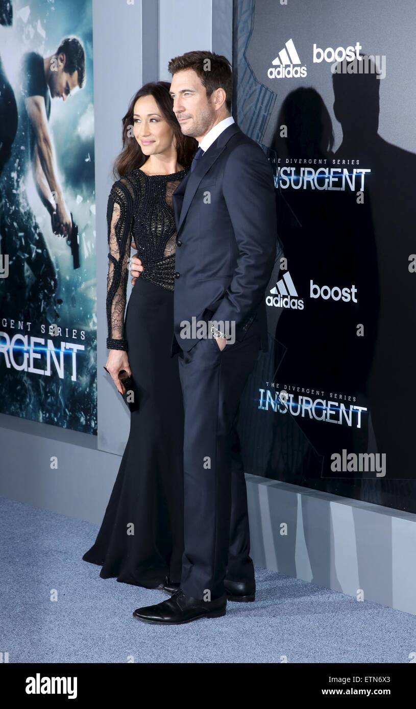New York premiere of 'The Divergent Series: Insurgent' at Ziegfeld ...