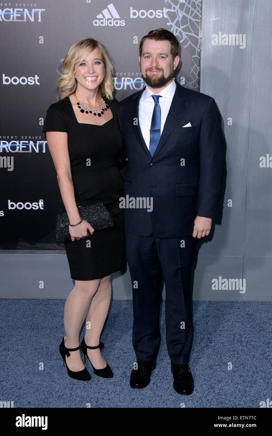 New York premiere of 'The Divergent Series: Insurgent' at Ziegfeld ...