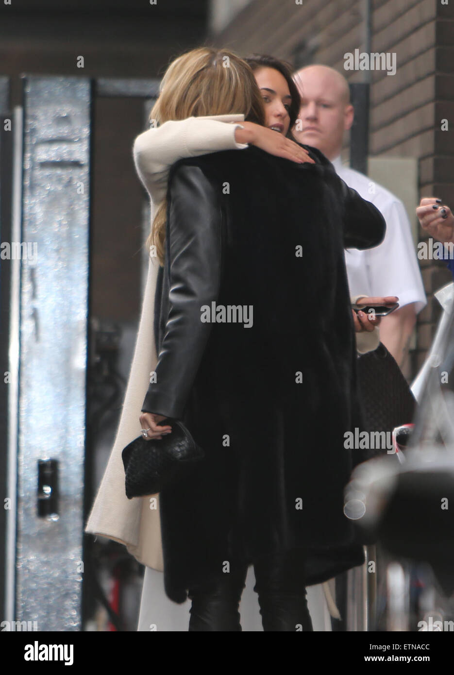 Holly Valance and sister, Olympia Valance outside the ITV studios ...