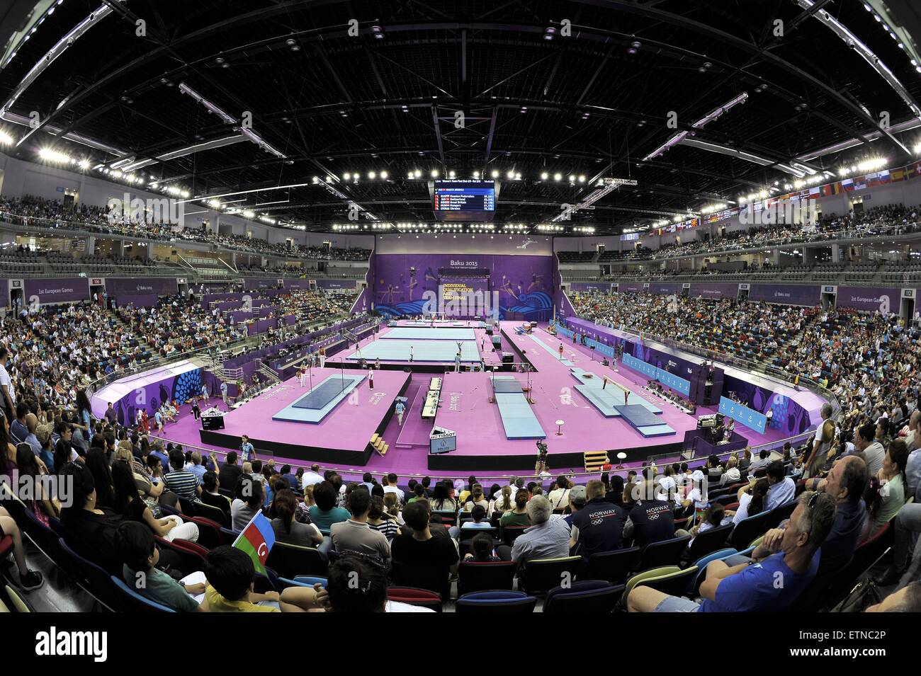 Baku, Azerbaijan. 15th June, 2015. GV. Artistic Gymnastics. National ...