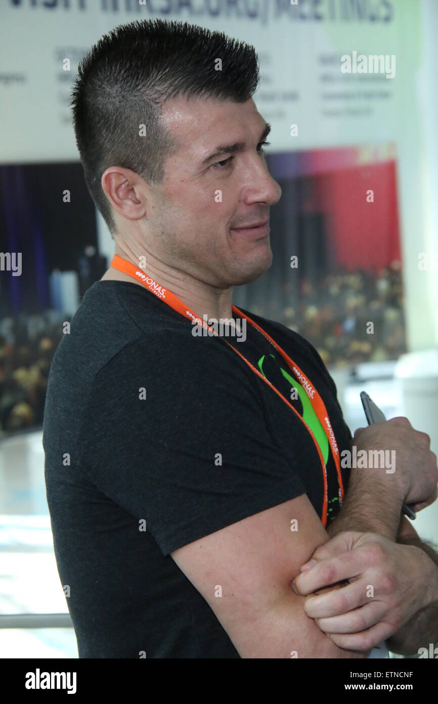 Danny Musico Filming HBO Documentary at IHRSA LA Convention Center ...