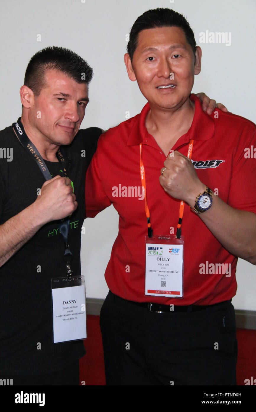 Danny Musico Filming HBO Documentary at IHRSA LA Convention Center ...