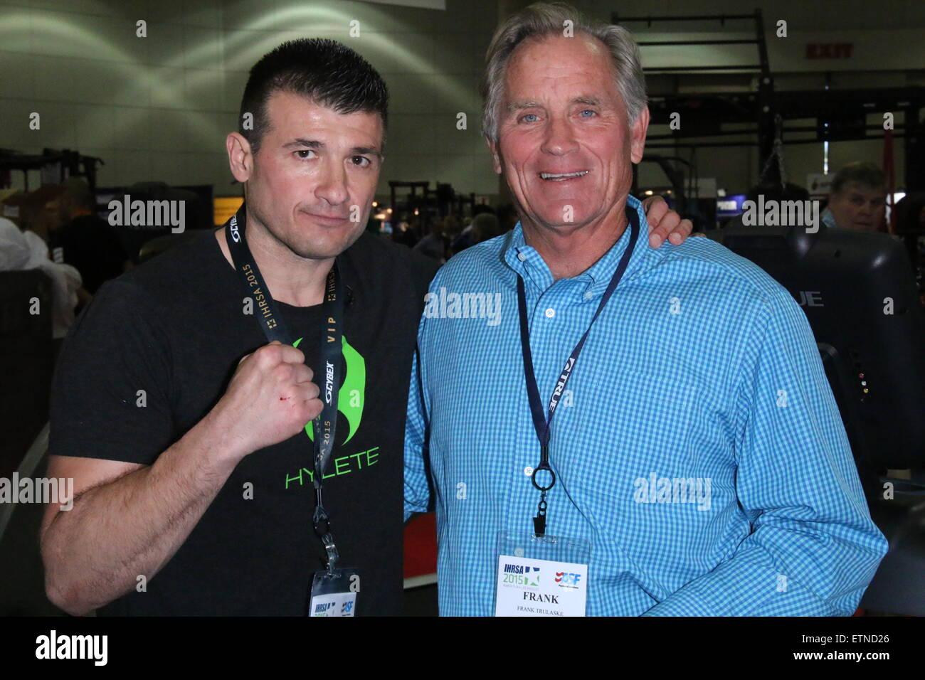 Danny Musico Filming HBO Documentary at IHRSA LA Convention Center ...