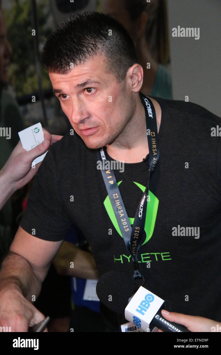 Danny Musico Filming HBO Documentary at IHRSA LA Convention Center ...