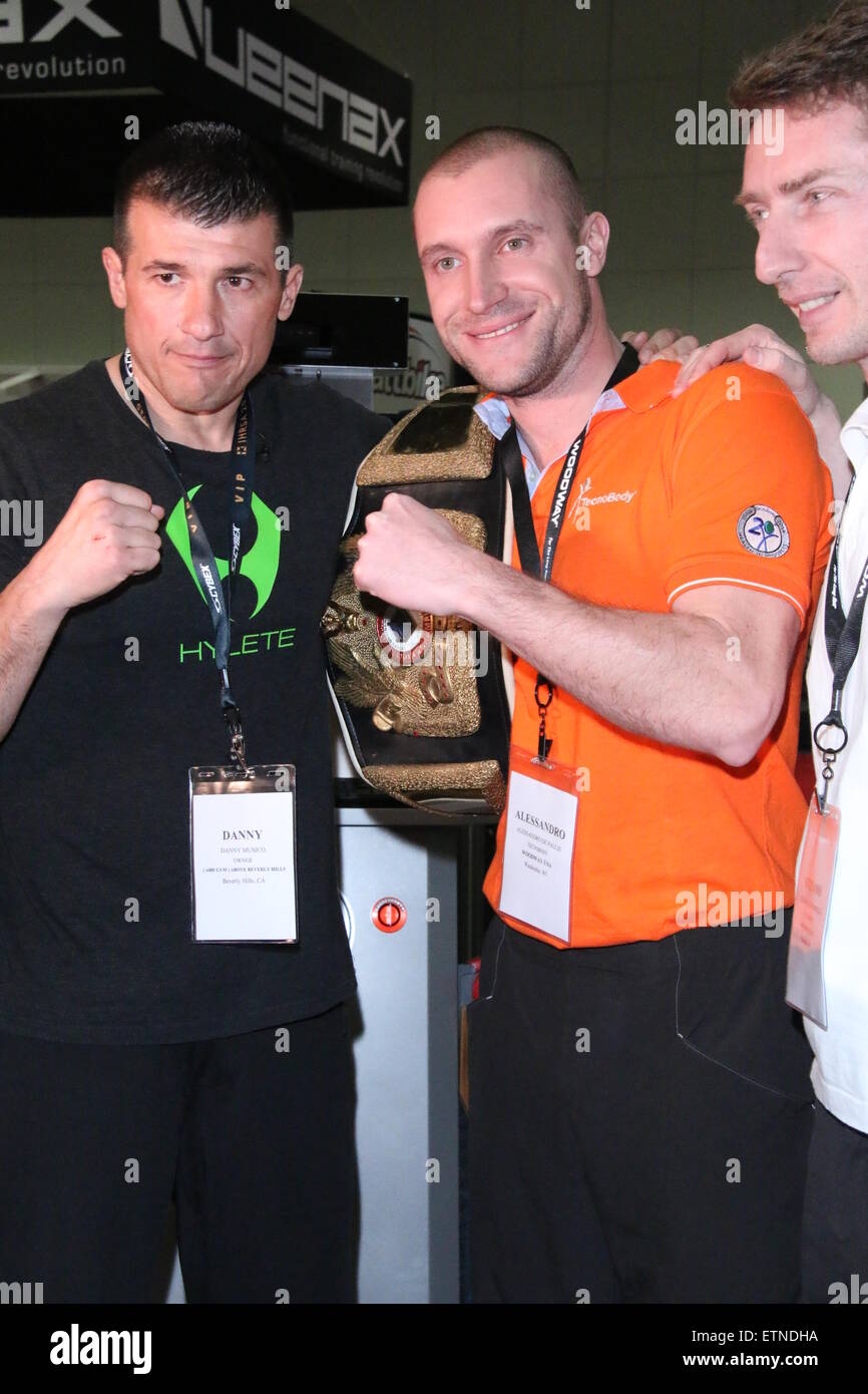 Danny Musico Filming HBO Documentary at IHRSA LA Convention Center ...