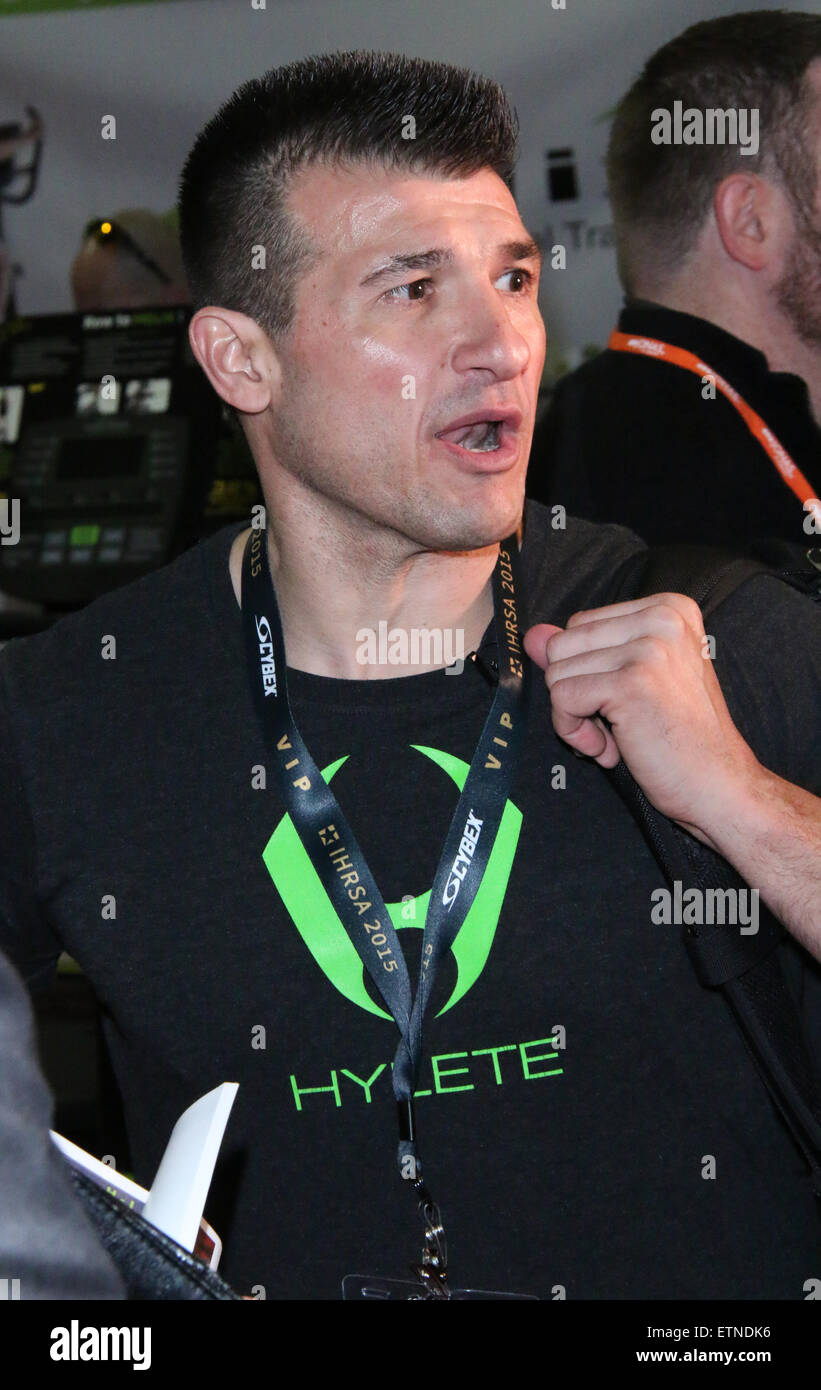 Danny Musico Filming HBO Documentary at IHRSA LA Convention Center ...