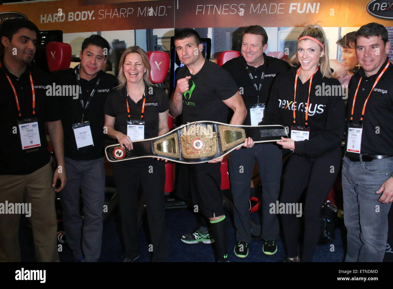 Danny Musico Filming HBO Documentary at IHRSA LA Convention Center ...