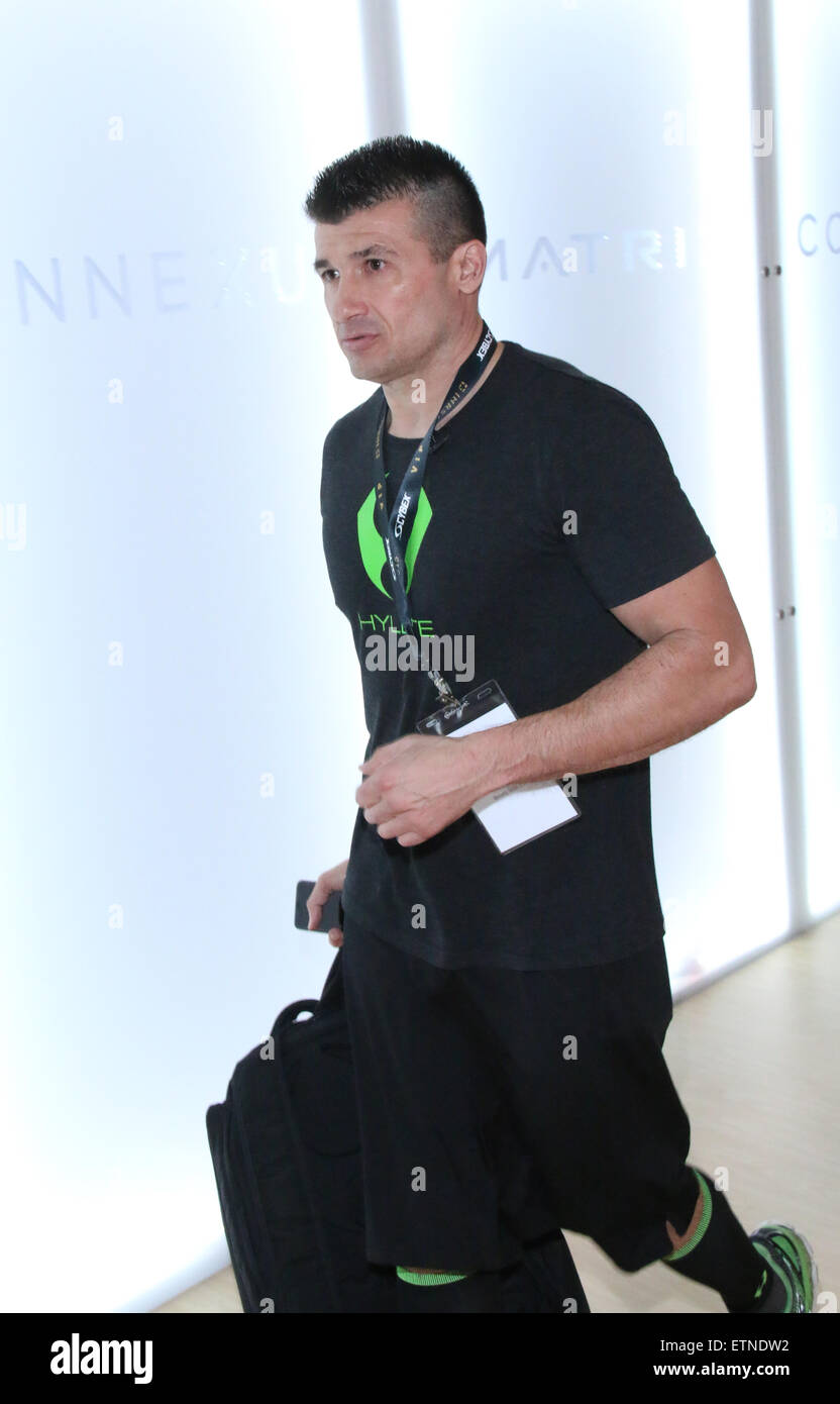 Danny Musico Filming HBO Documentary at IHRSA LA Convention Center ...