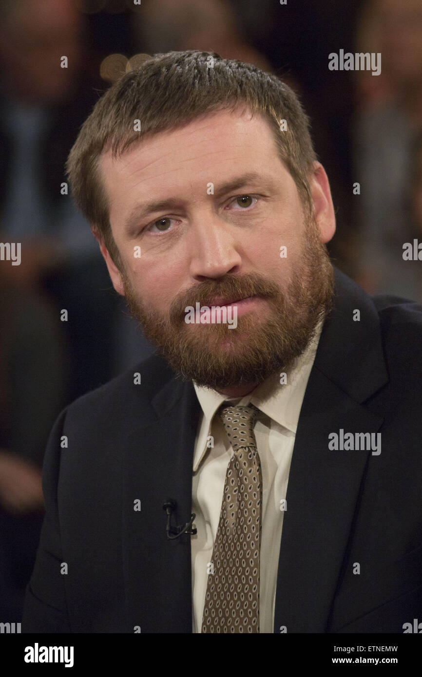 German ZDF TV talkshow Markus Lanz at Fernsehmacher-Studio Featuring ...