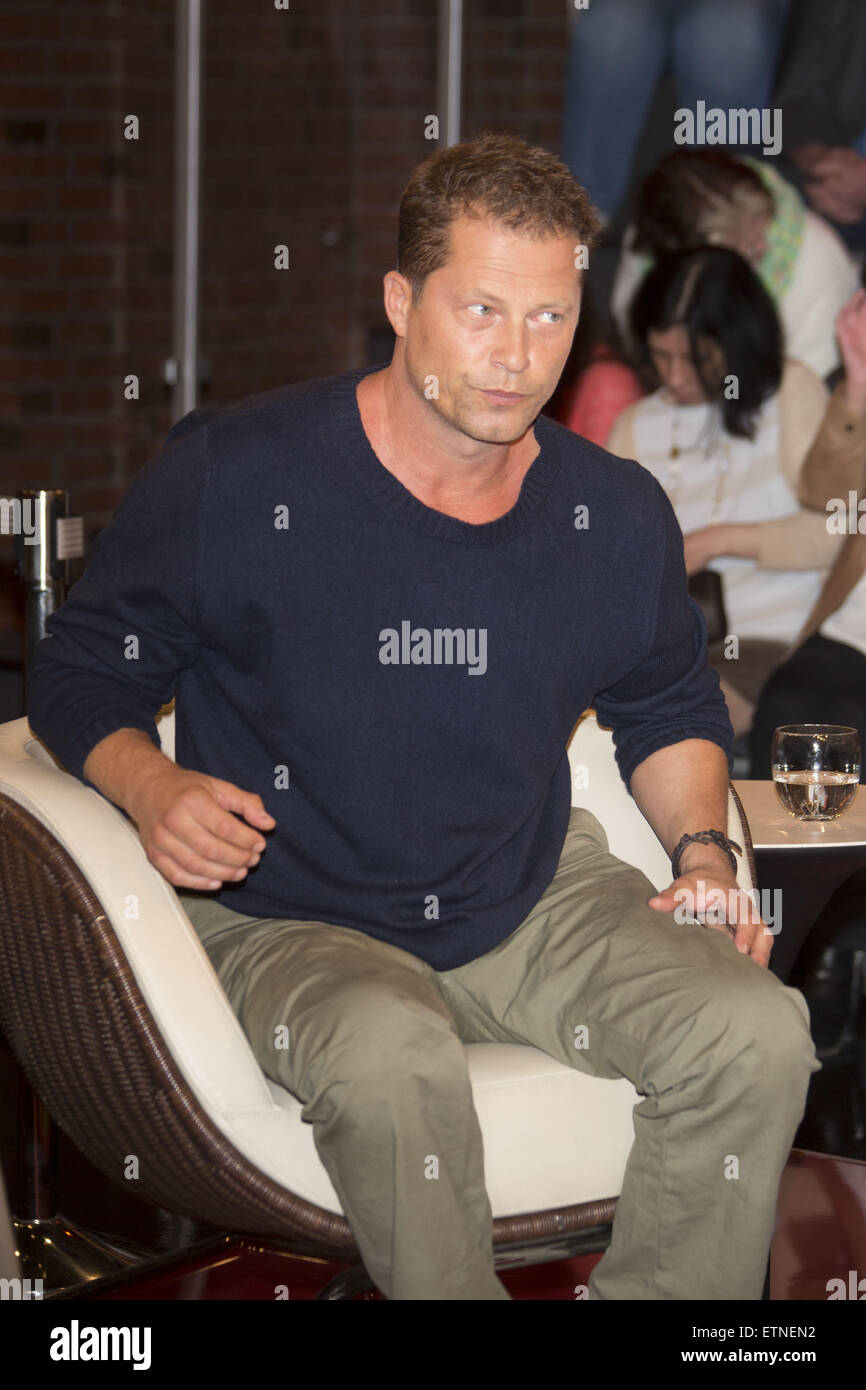 German ZDF TV talkshow Markus Lanz at Fernsehmacher-Studio Featuring ...