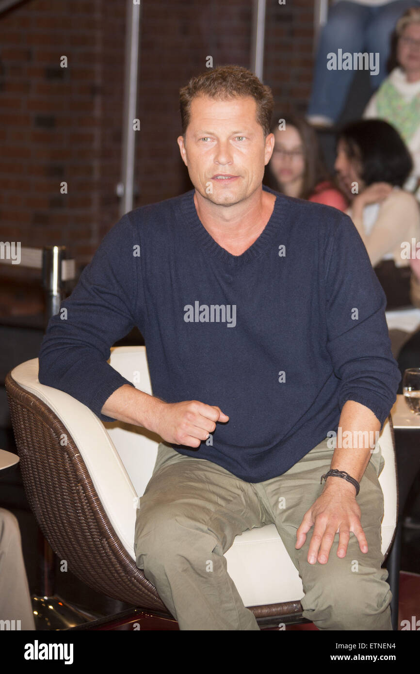 German ZDF TV talkshow Markus Lanz at Fernsehmacher-Studio Featuring ...