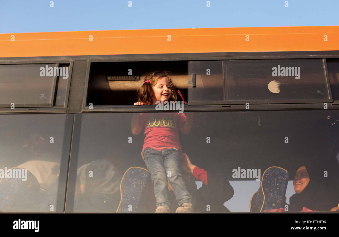 Rafah, Gaza Strip, Palestinian Territory. 15th June, 2015. Palestinians ...