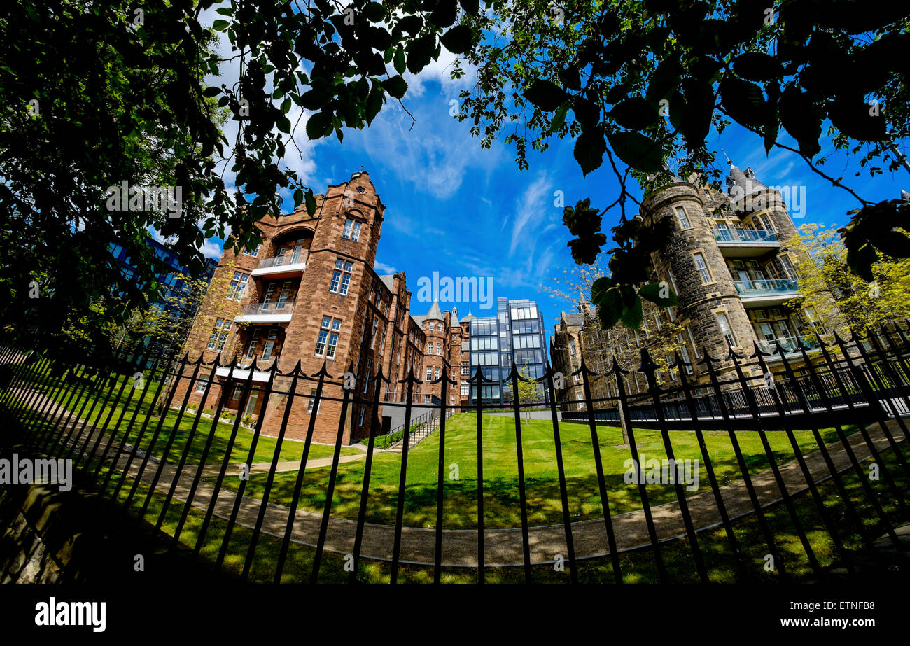 The Quartermile Development overlooking the Meadows in Edinburgh Stock ...