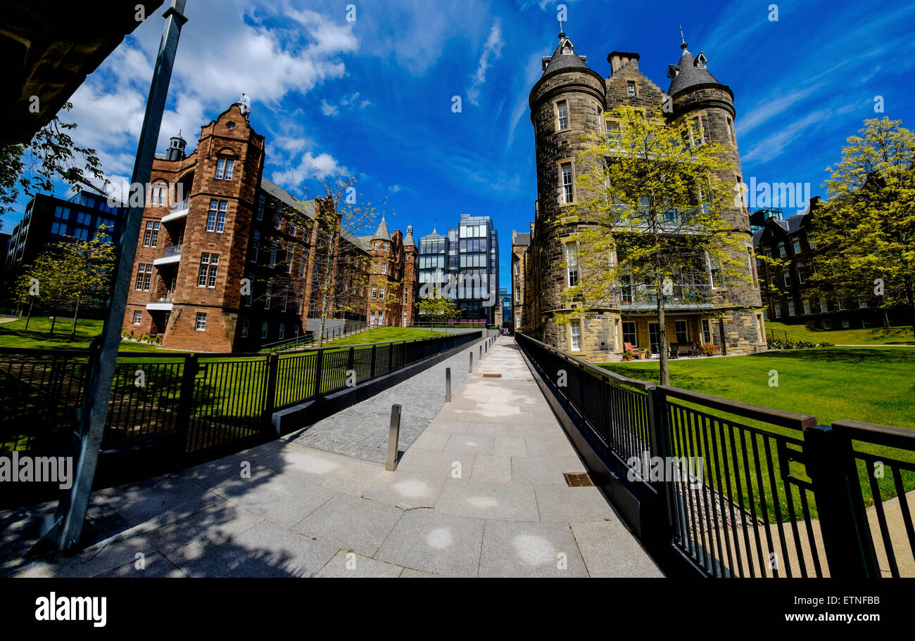 The Quartermile Development overlooking the Meadows in Edinburgh Stock ...