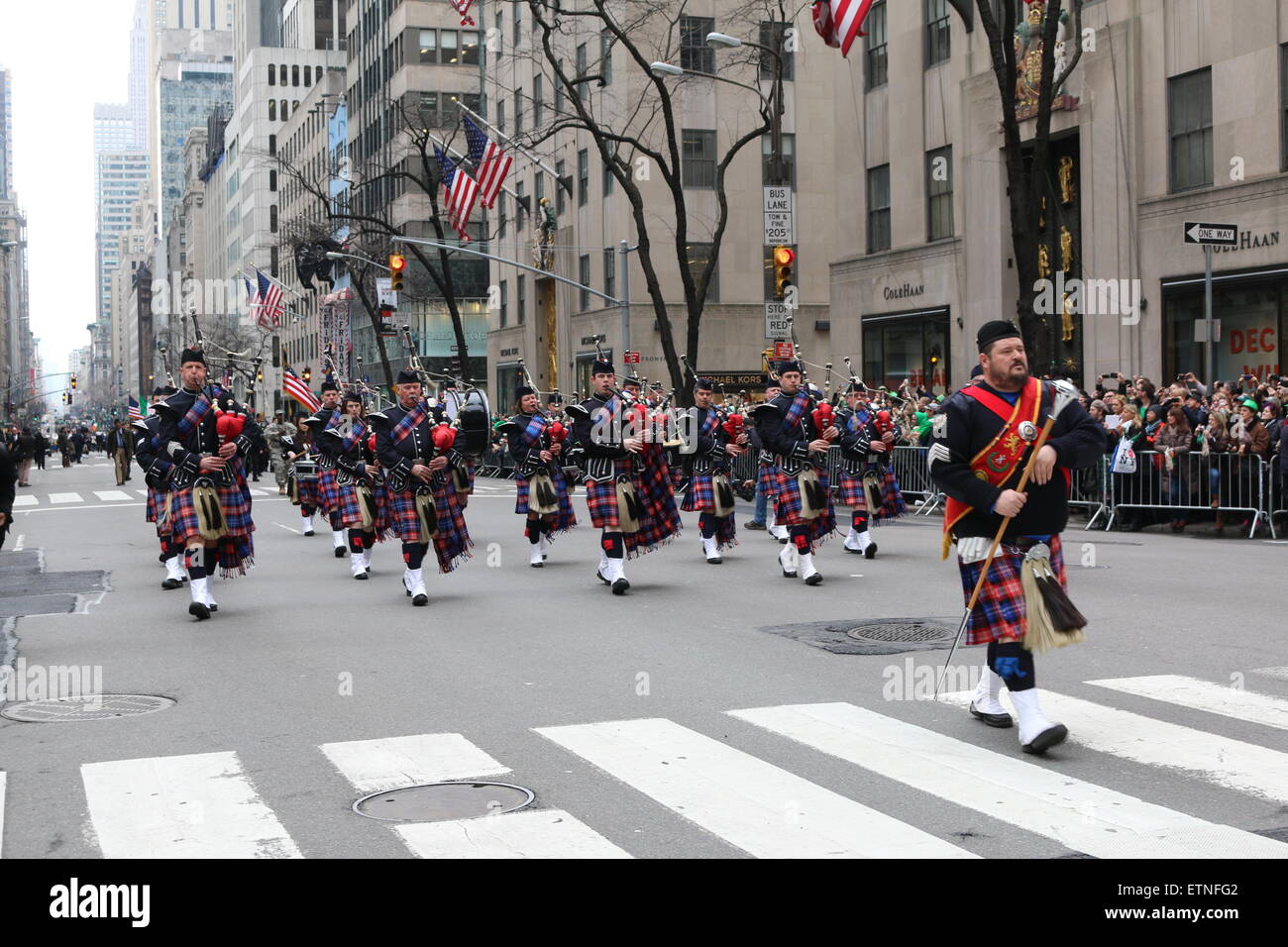 St. Patrick's Day Parade in New York City Featuring: Atmosphere Where ...