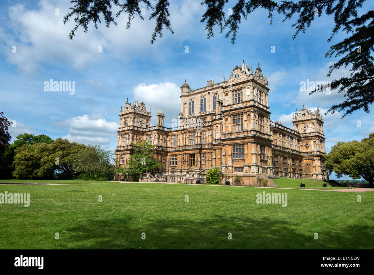 Wollaton Hall and Deer Park, Wollaton Nottinghamshire England UK Stock ...