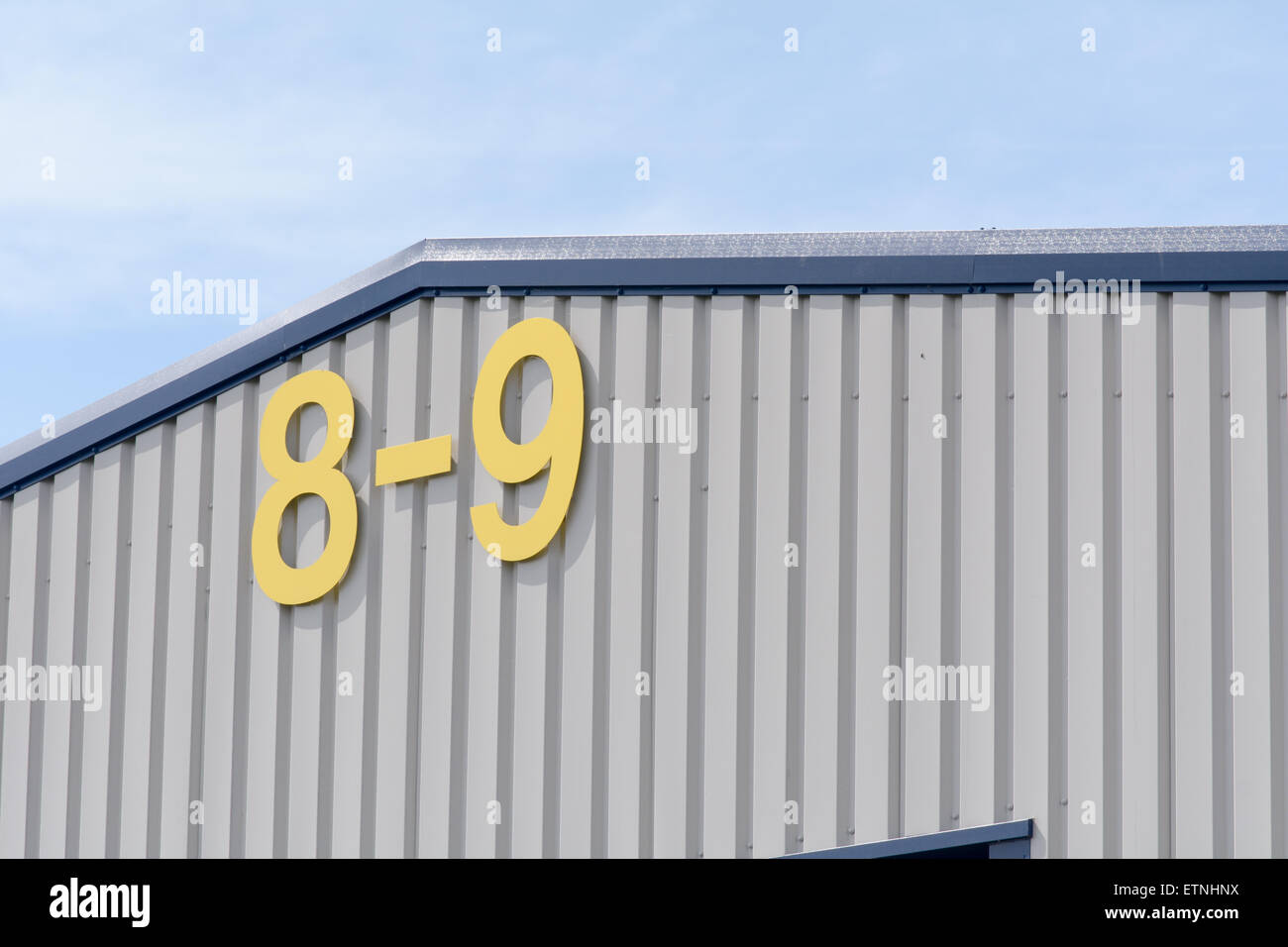 Sign on industrial unit hi-res stock photography and images - Alamy