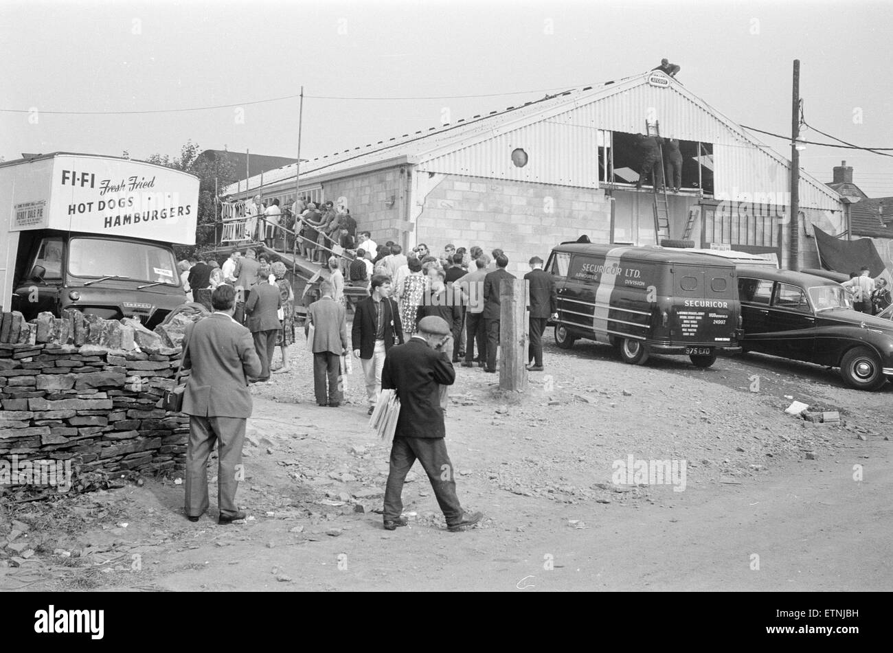 Denby Dale Pie Festival, 5th September 1964. Denby Dale is a village in ...