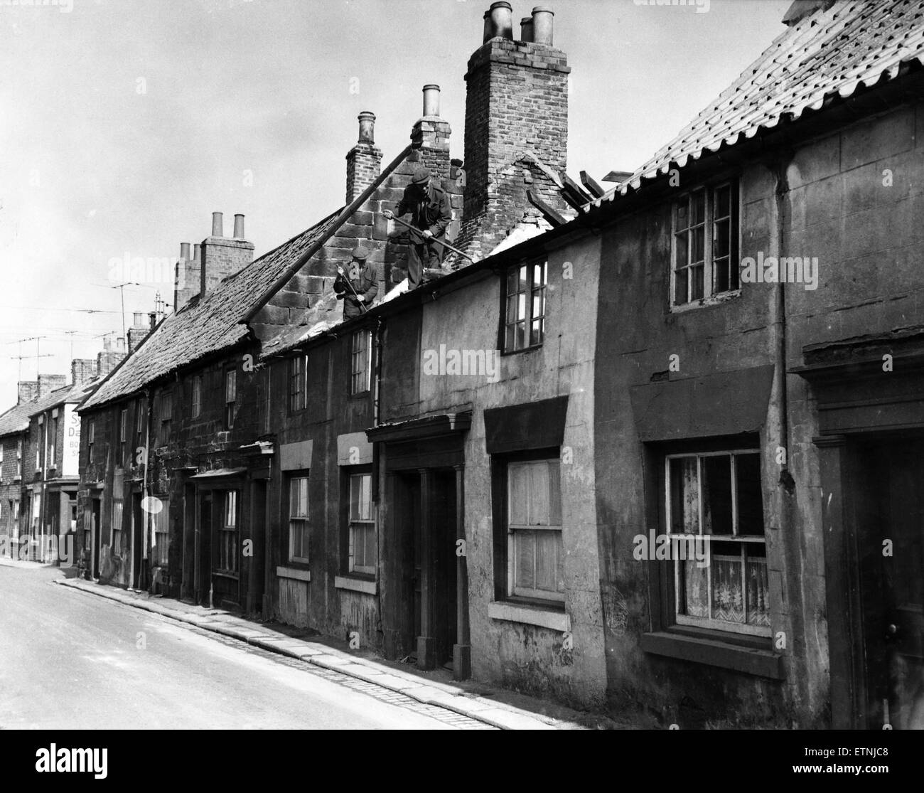 Cottages are being demolished in Northgate (pictured) and Patten Lane ...