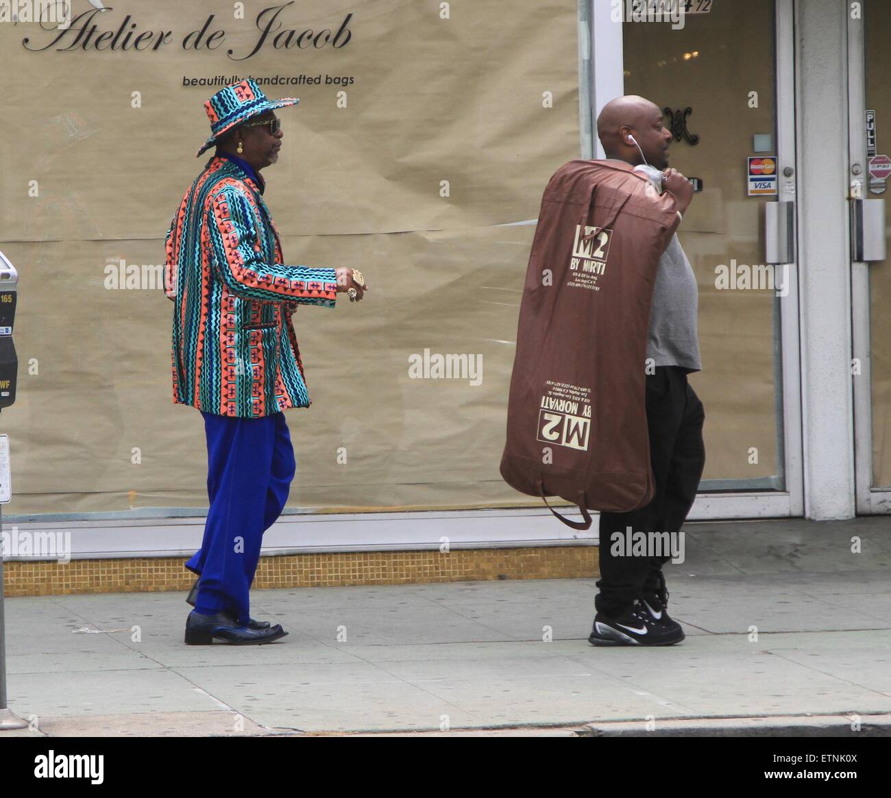 The Bishop Don 'Magic' Juan goes shopping in Hollywood Featuring: Bishop Don Magic Juan Where ...