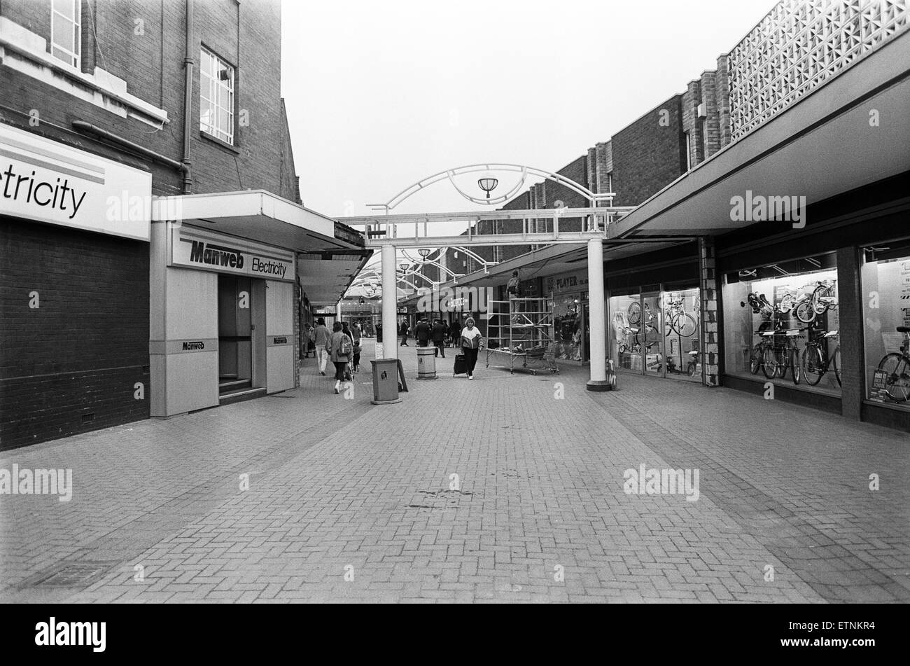 Liscard shops, the new look shopping centre nearly complete. Liscard is ...