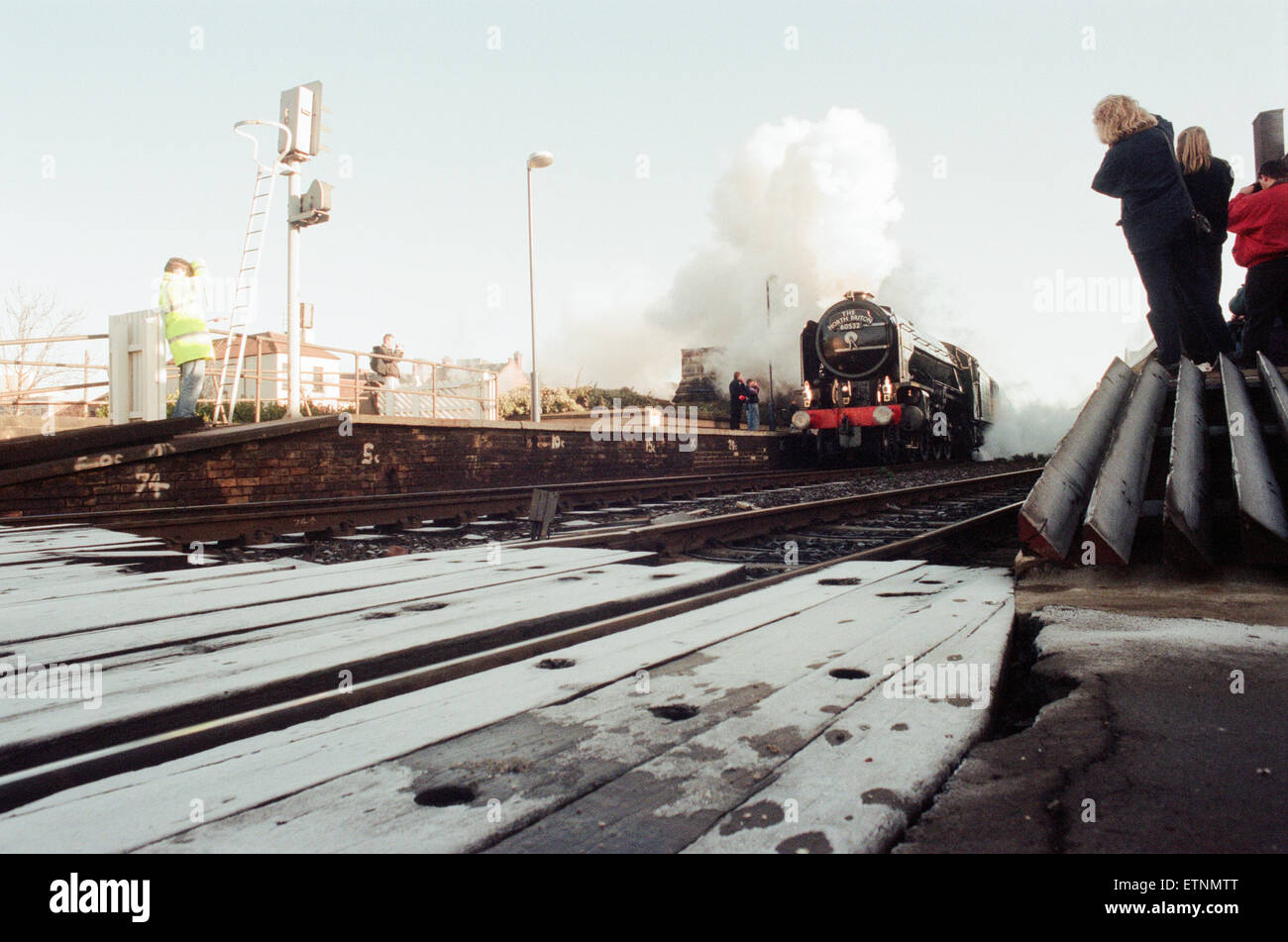 The Blue Peter Steam Train, an A2 No. 60532 Locomotive designed by ...