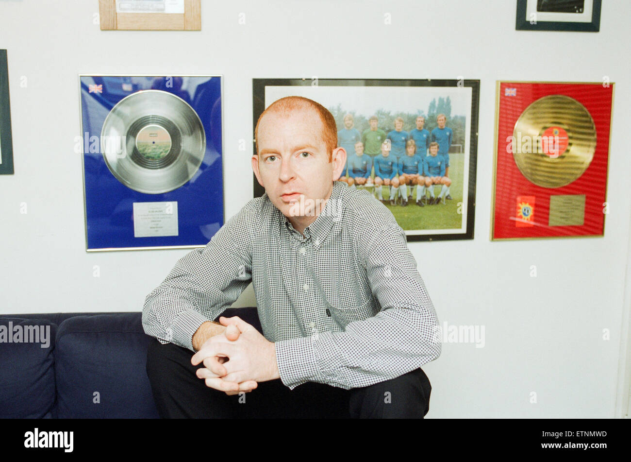 Alan McGee, co owner Creation Records label, and manager of Oasis music ...