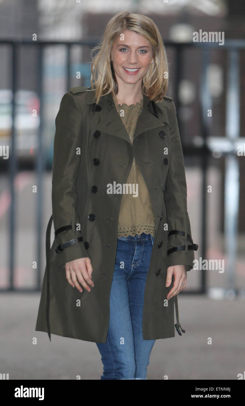 Mel Walcott outside the ITV Studios Featuring: Mel Walcott Where ...