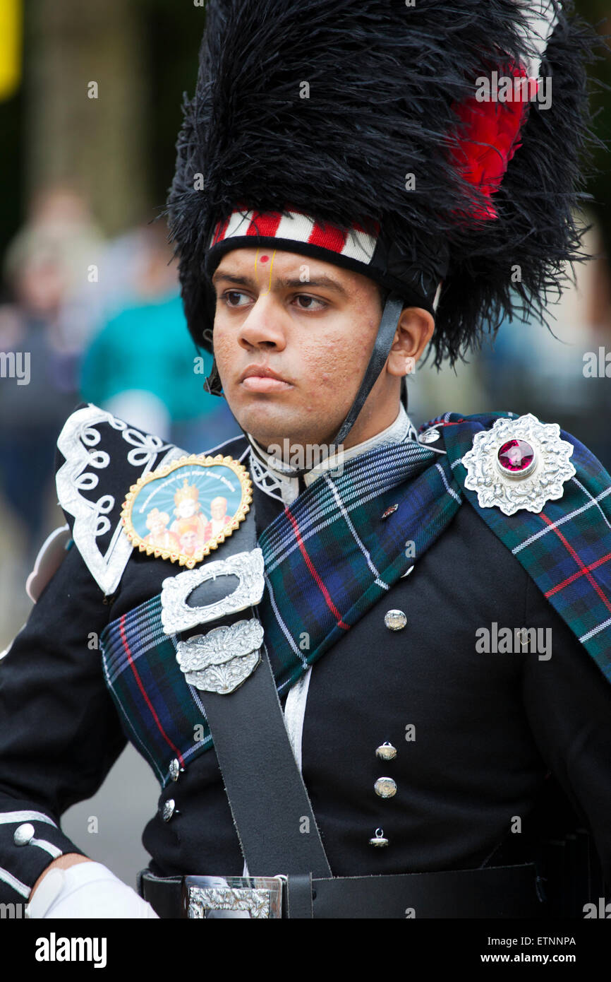 Tartan regalia uniform hi-res stock photography and images - Alamy