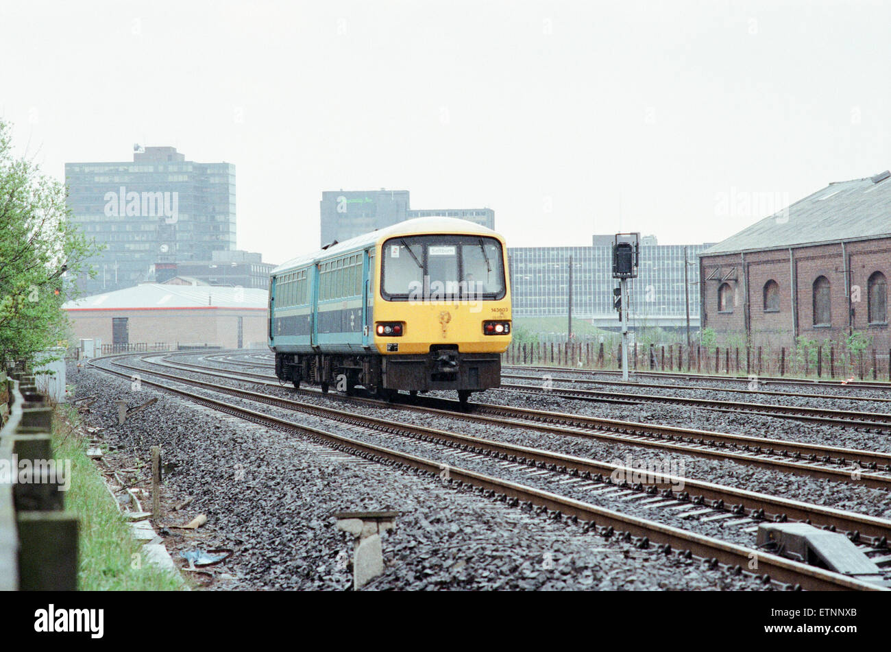 Middlesbrough Railway Lines running next to Cargo Fleet Road ...