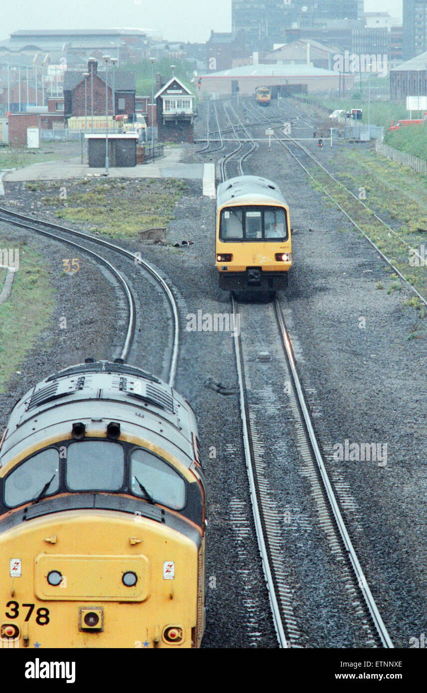 Middlesbrough Railway Lines running next to Cargo Fleet Road ...