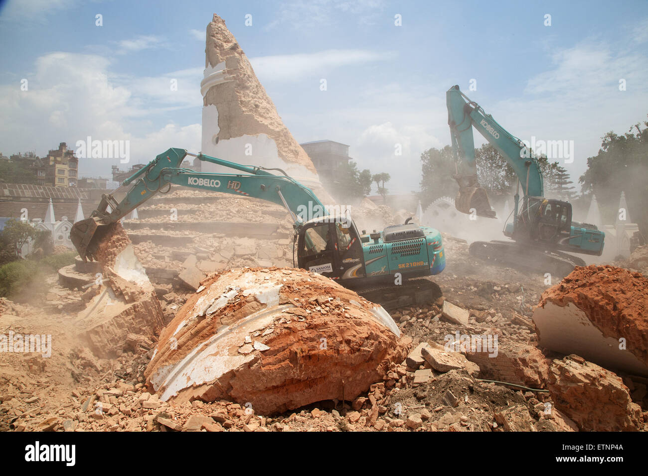 Dharahara tower hi-res stock photography and images - Alamy