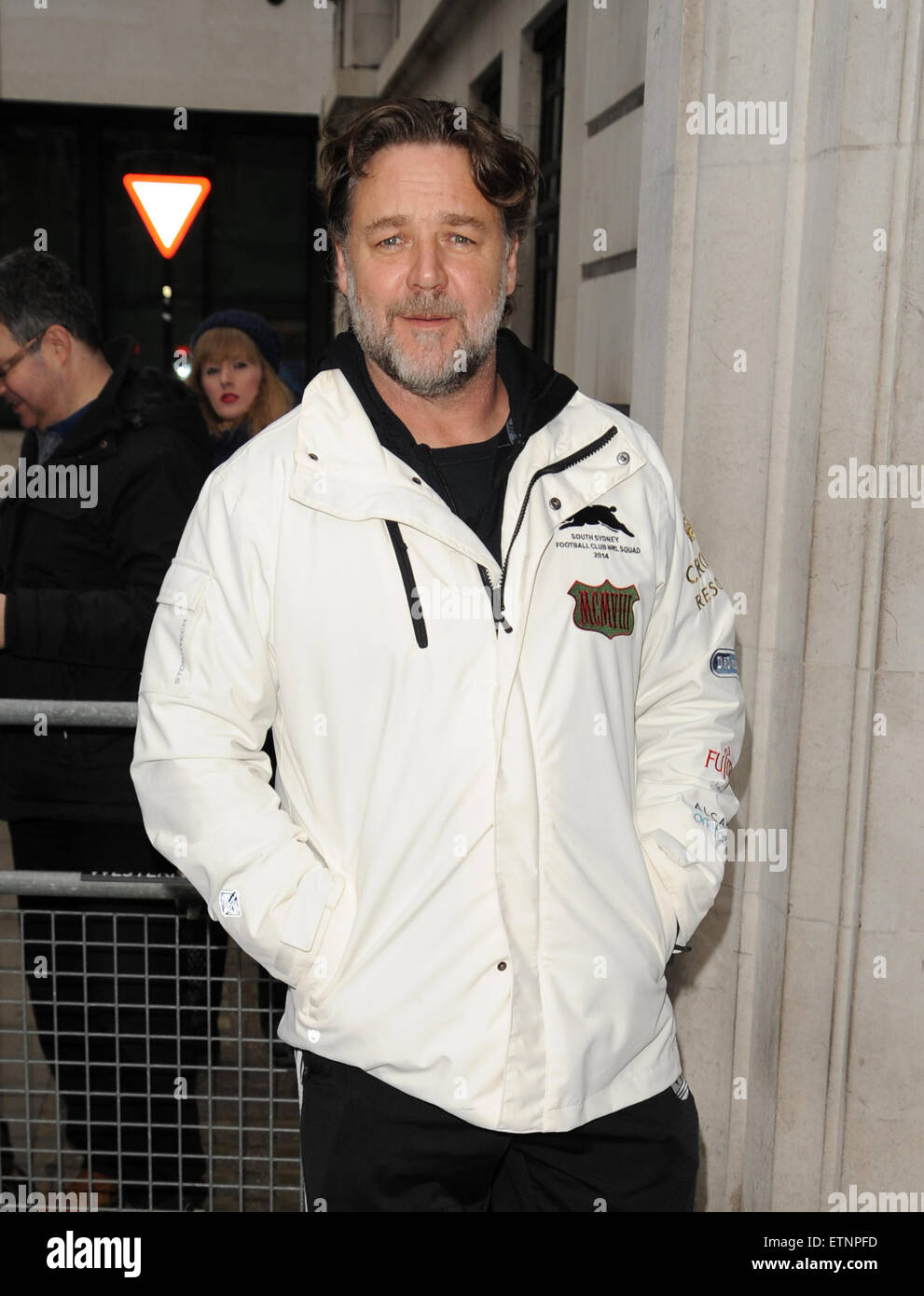 Russell Crowe at the BBC Radio 2 studios Featuring: Russell Crowe Where ...