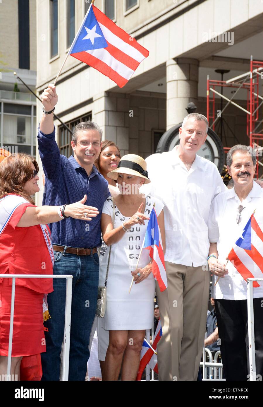 New York, NY, USA. 14th June, 2015. Alejandro Garcia Padilla, Governor ...