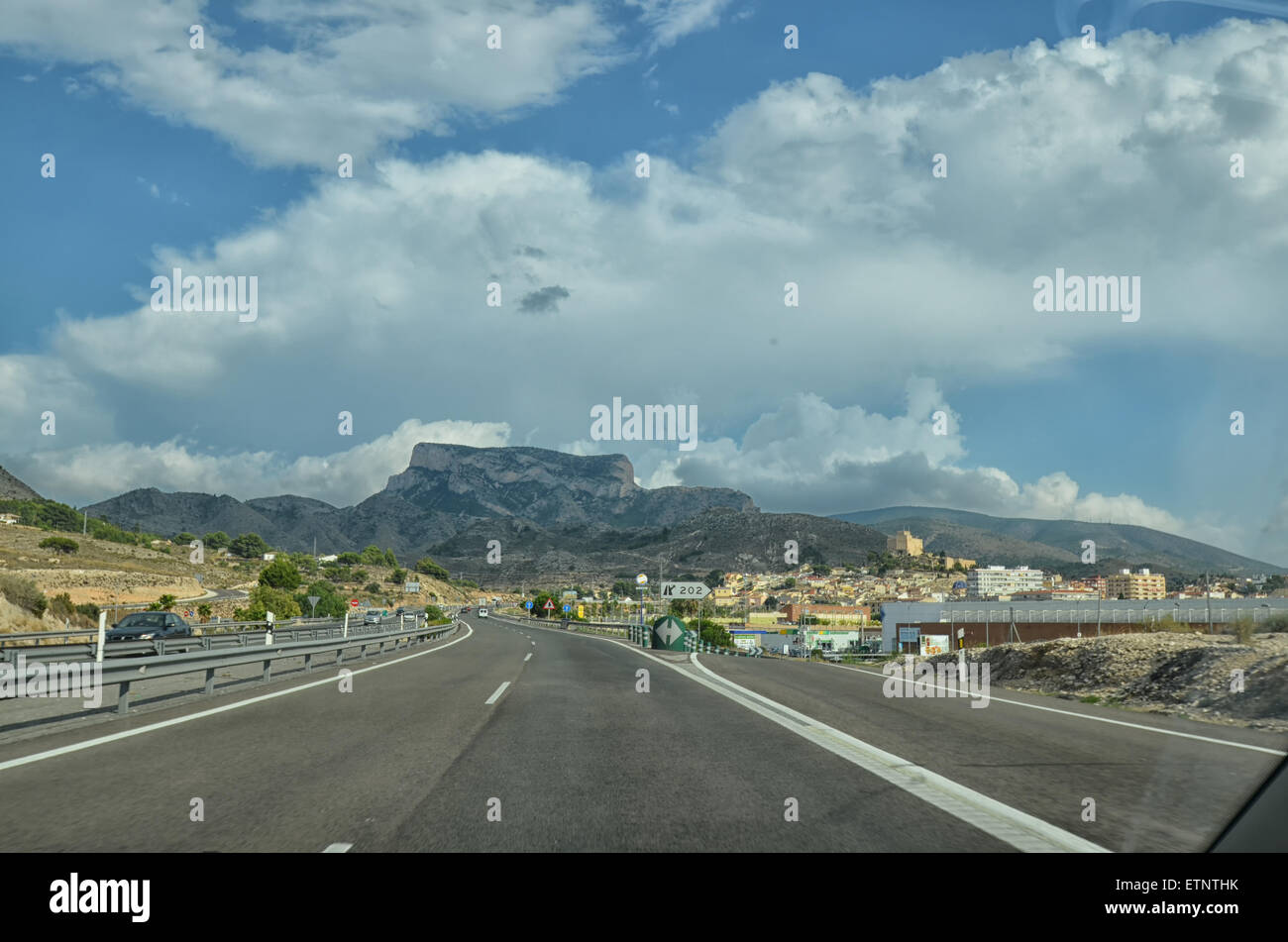Highway maps hi-res stock photography and images - Alamy