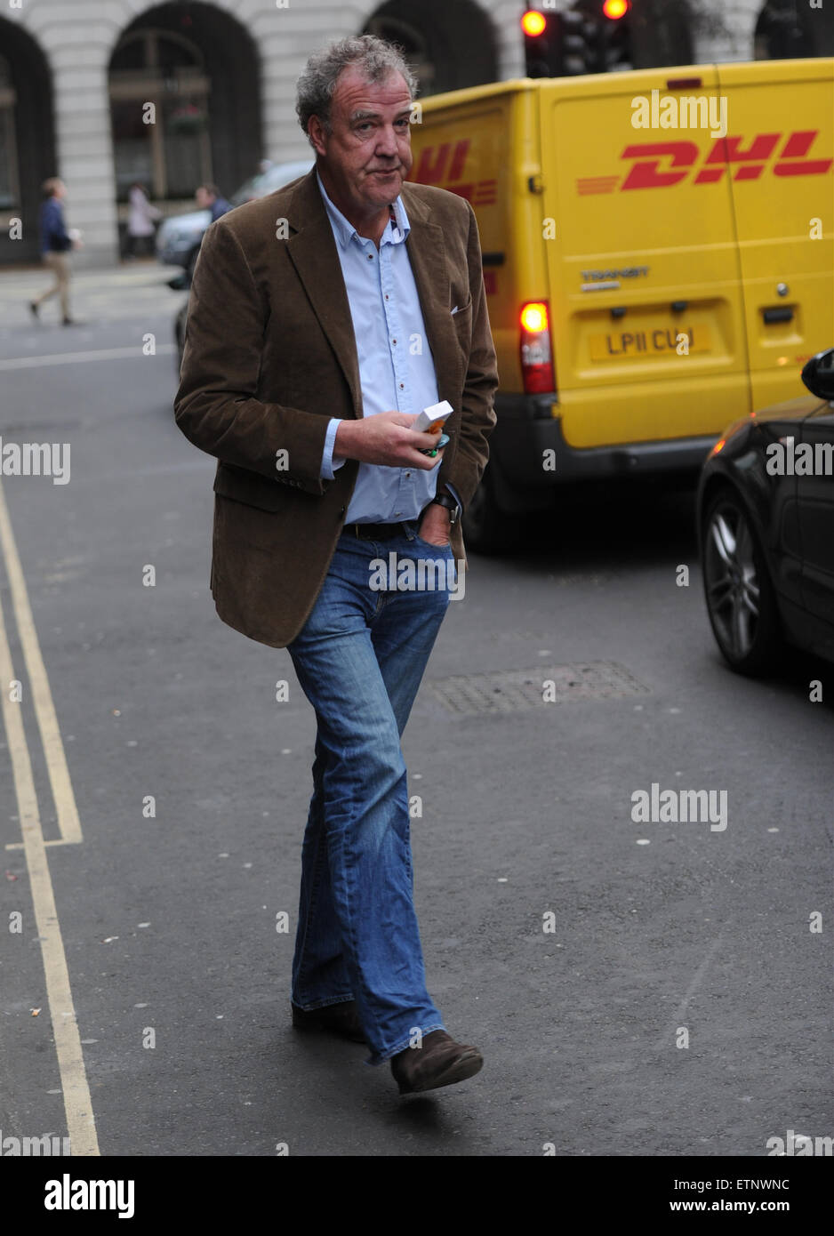 Jeremy Clarkson seen out and about in London Featuring: Jeremy Clarkson ...