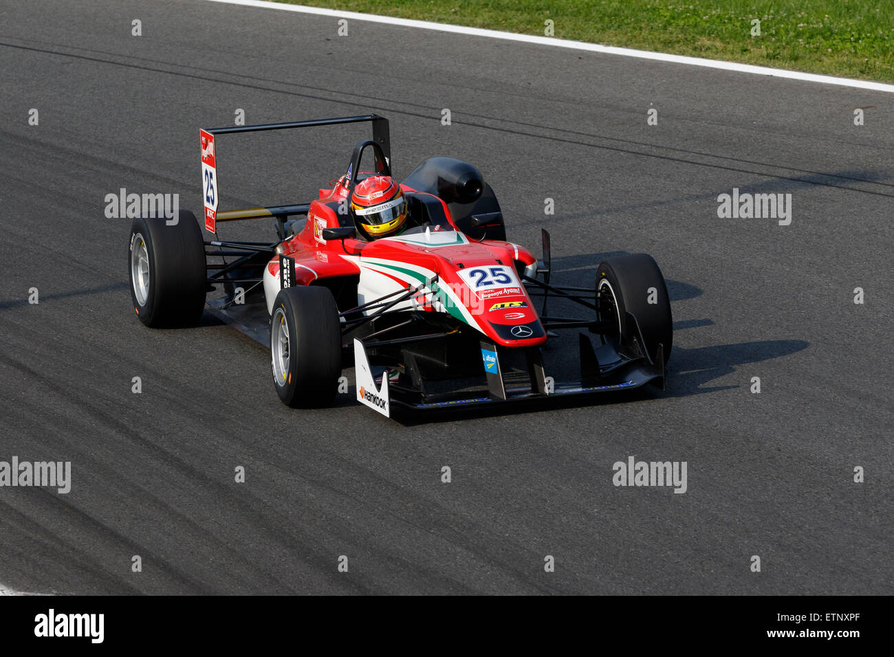 Monza, Italy - May 30, 2015: Dallara F312 – Mercedes of Prema Powerteam ...