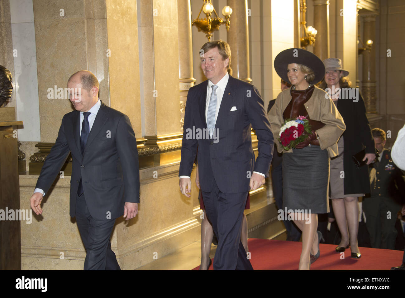 Queen Maxima of the netherlands and King Willem-Alexander of the ...