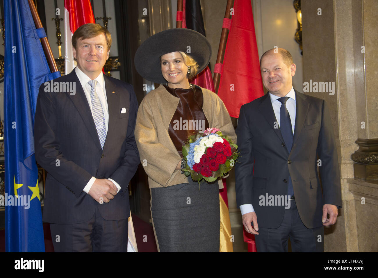 Queen Maxima of the netherlands and King Willem-Alexander of the ...