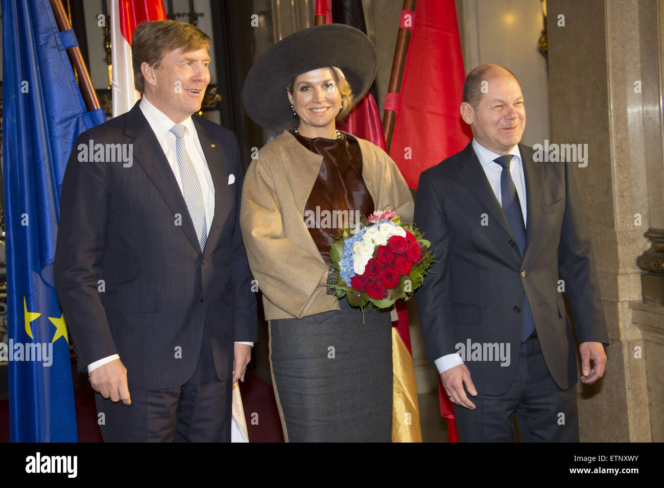 Queen Maxima of the netherlands and King Willem-Alexander of the ...