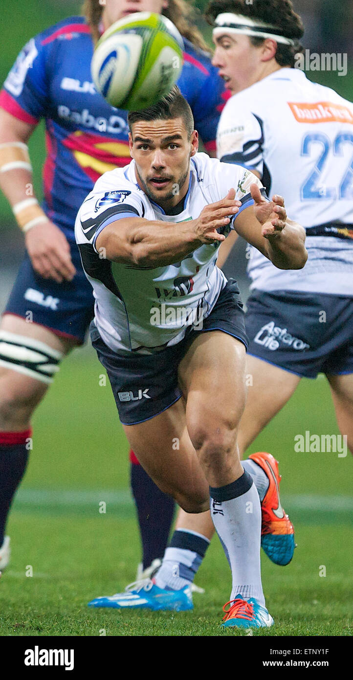 June 12, 2015 - Melbourne, Victoria, Australia - RYAN LOUWRENS of the ...