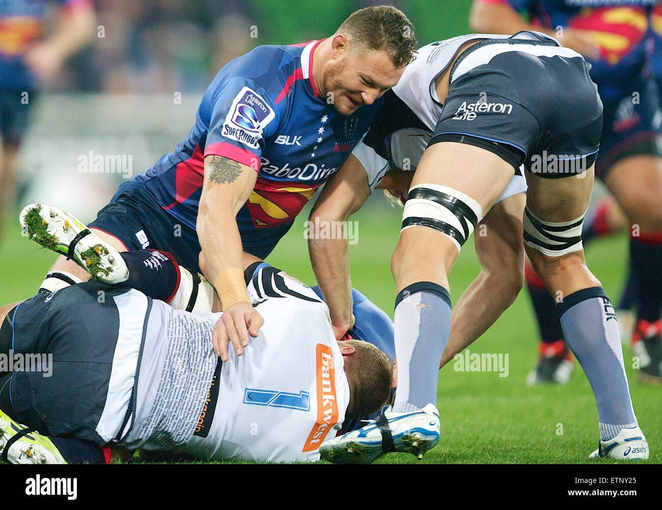 June 12, 2015 - Melbourne, Victoria, Australia - SCOTT HIGGINBOTHAM of ...