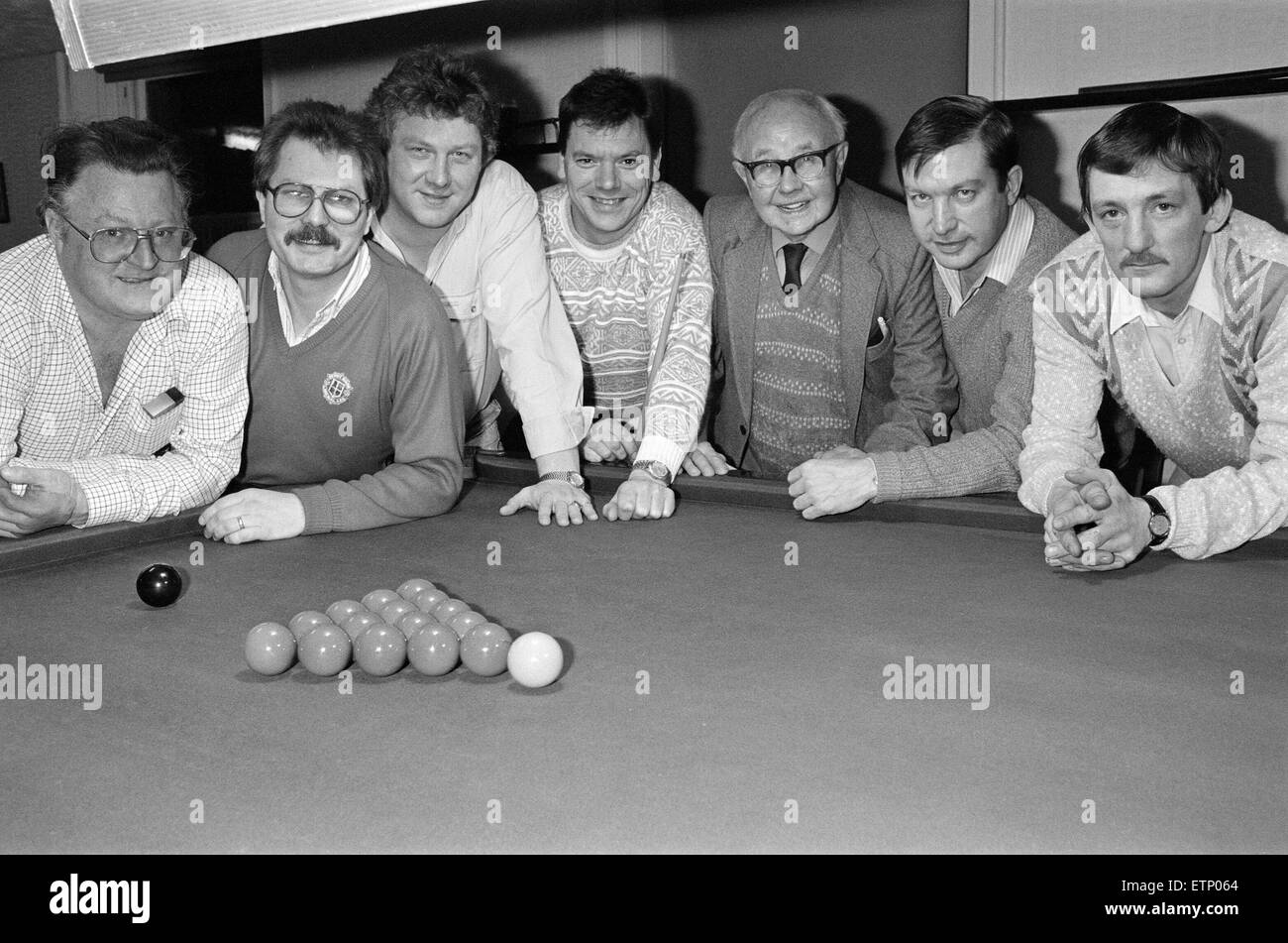 The Berry Brown Liberal Club snooker team, Armitage Bridge , 14th ...