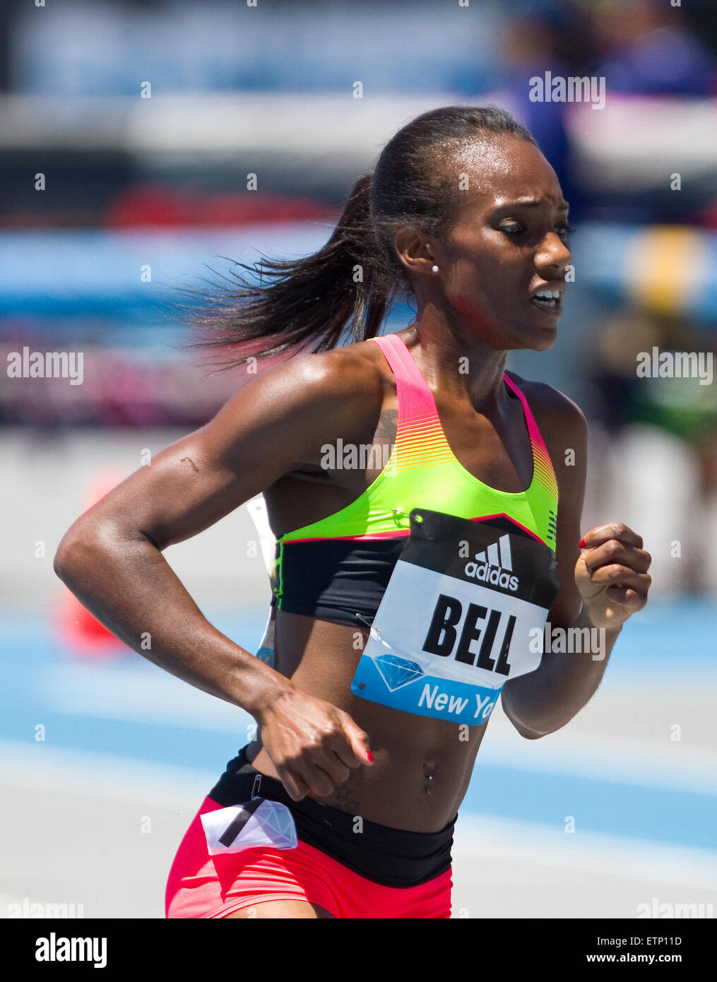 June 13, 2015; Randall's Island, NY, USA; Rolanda Bell of Panama ...