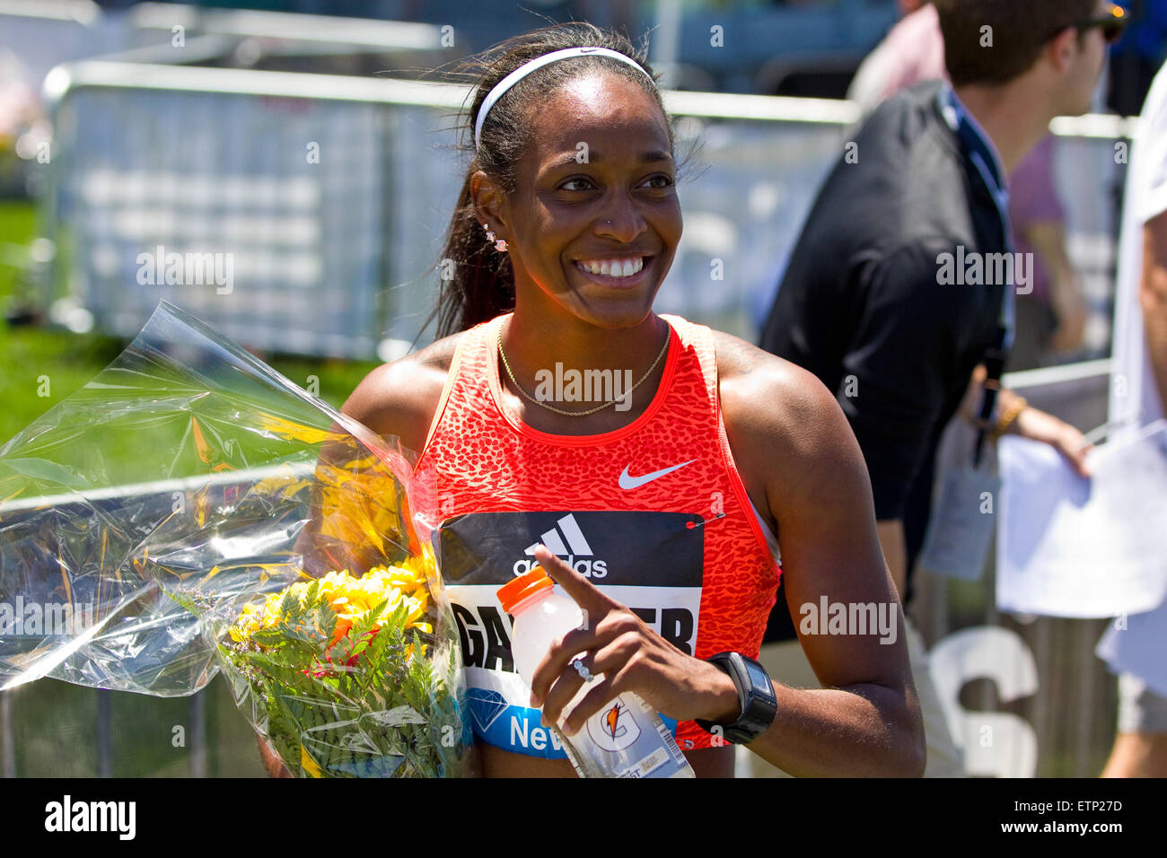June 13, 2015; Randall's Island, NY, USA; English Gardner of the United ...