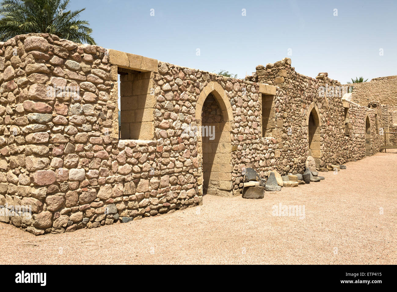 Aqaba fort fortress stone hi-res stock photography and images - Alamy