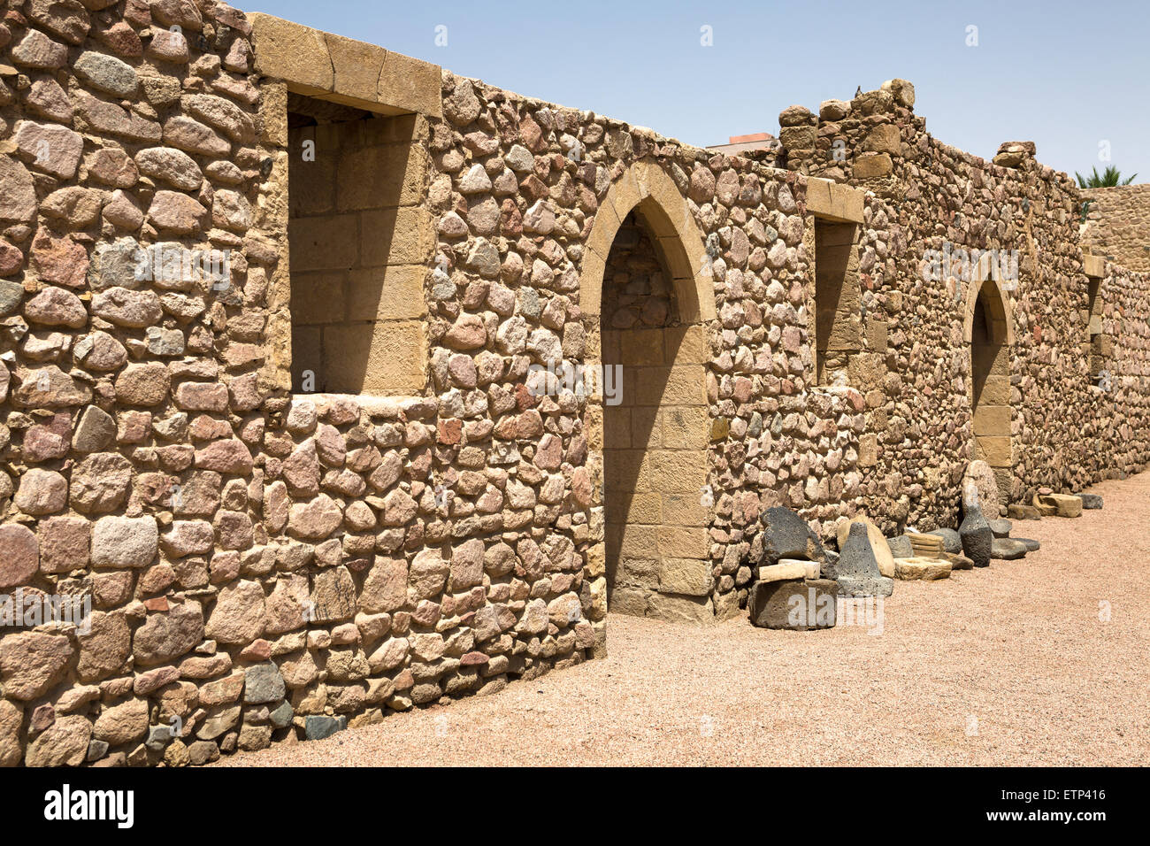 Aqaba Fort, Aqaba, Jordan, Middle East Stock Photo - Alamy