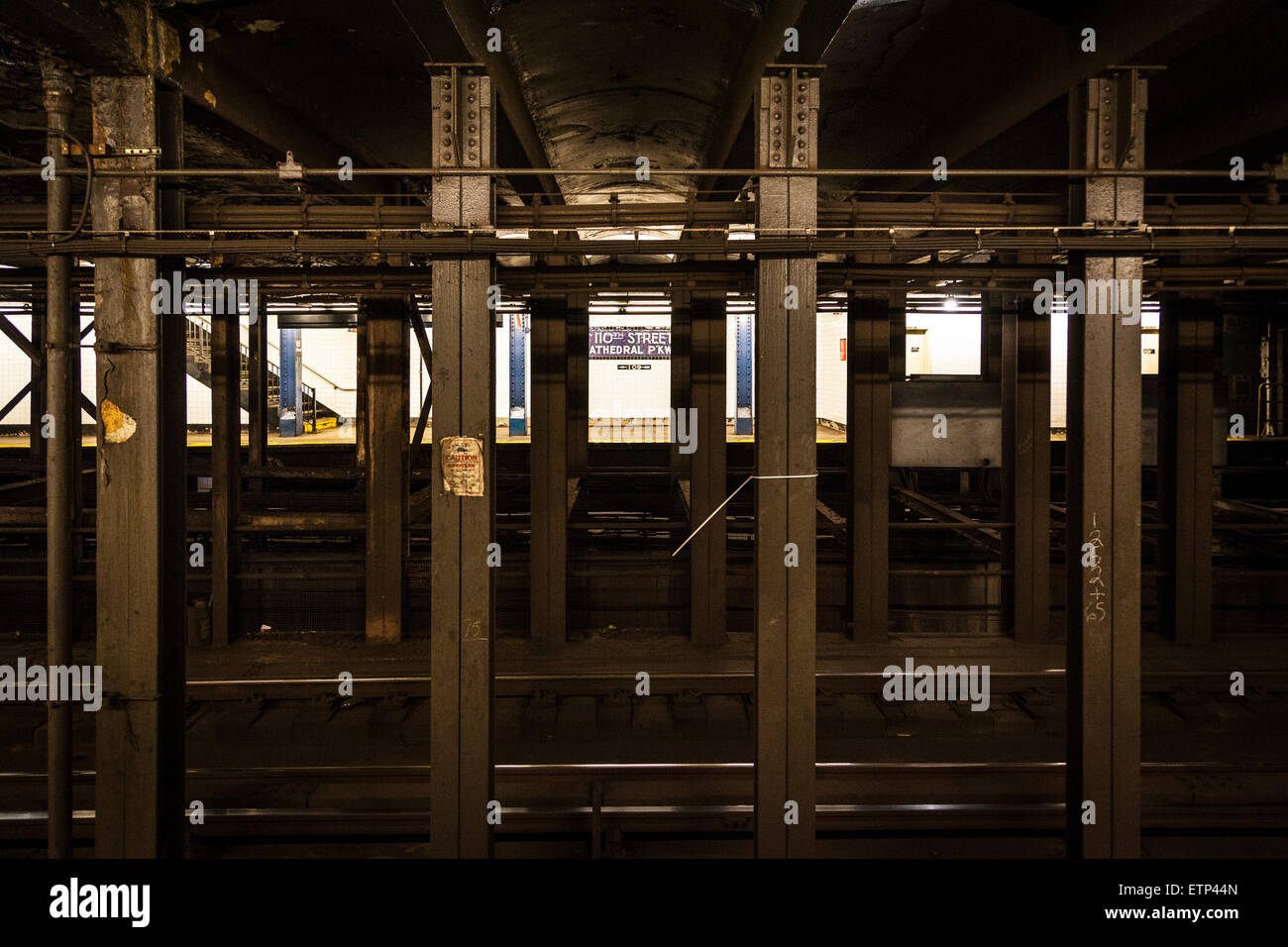 Platform on the NYC Subway is one of the oldest and most extensive ...